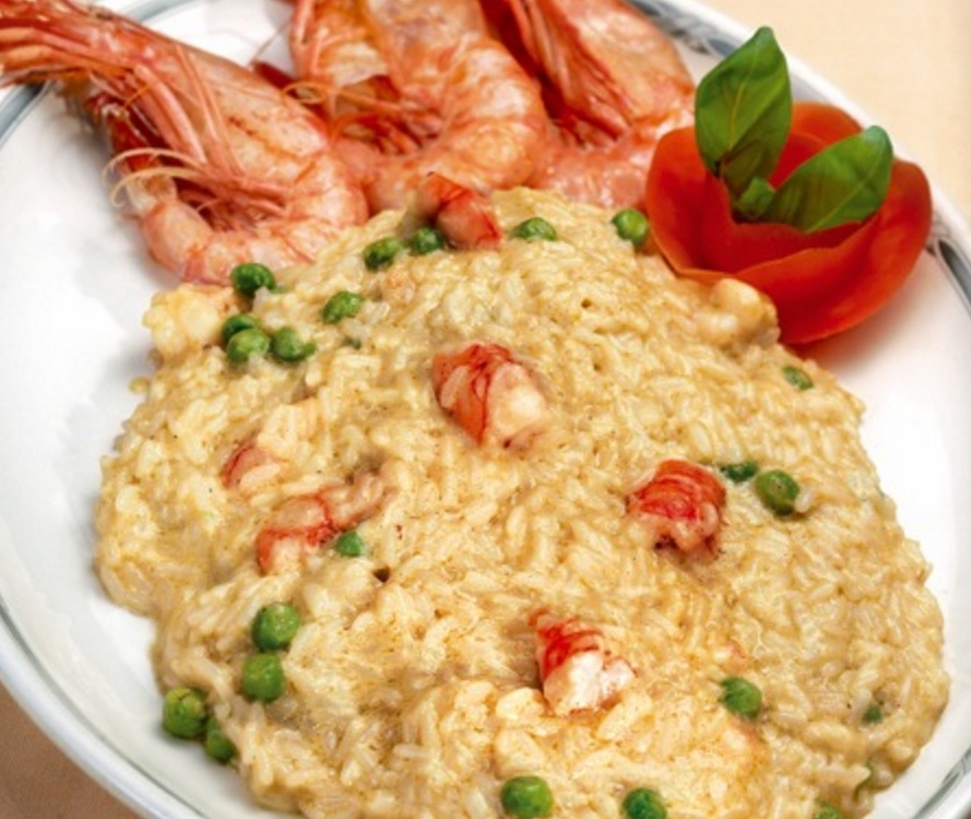 Risotto de crevettes, coco et curry - Virage - Le magazine en ligne